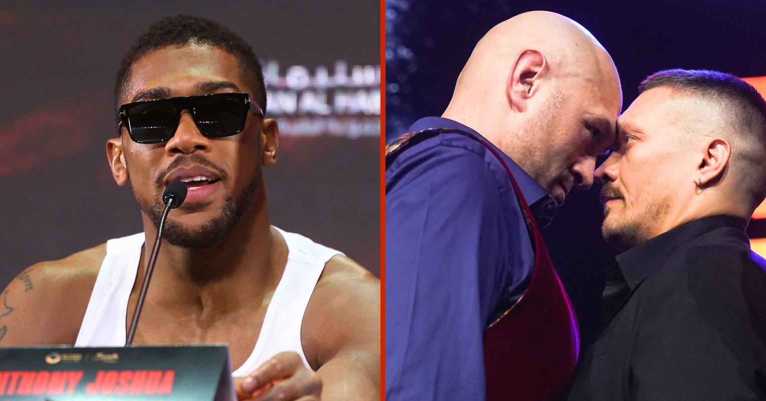 Anthony Joshua Makes Tyson Fury-Oleksandr Usyk Prediction: "He's Top Tier"