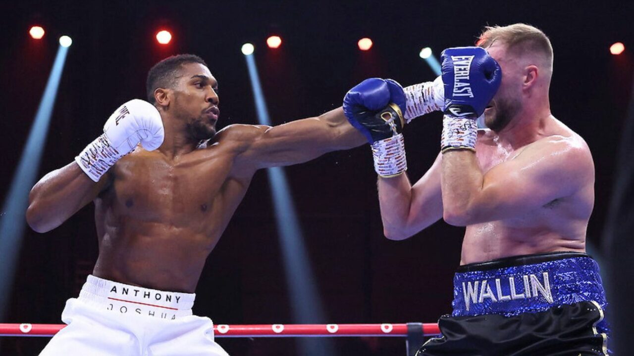 Anthony Joshua Batters And Stops Otto Wallin In Five Anthony Joshua Batters And Stops Otto Wallin In Five