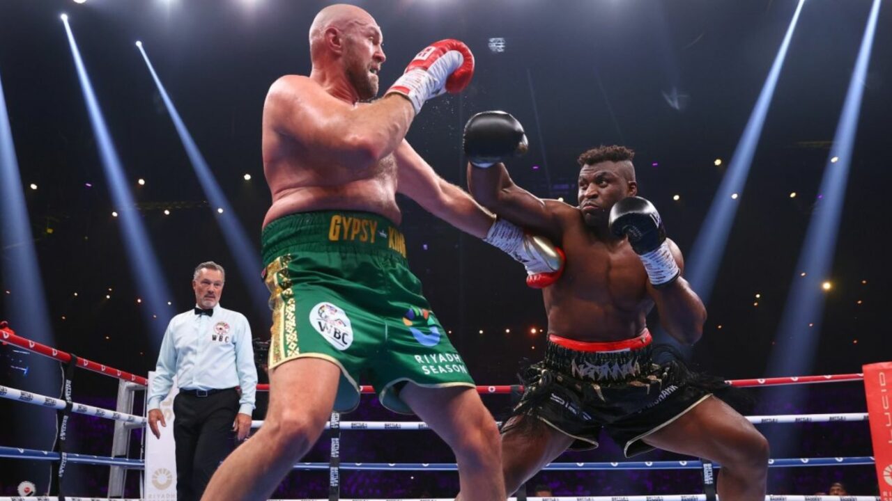 Francis Ngannou's Coach Says Claims Tyson Fury Didn't Train Properly ...