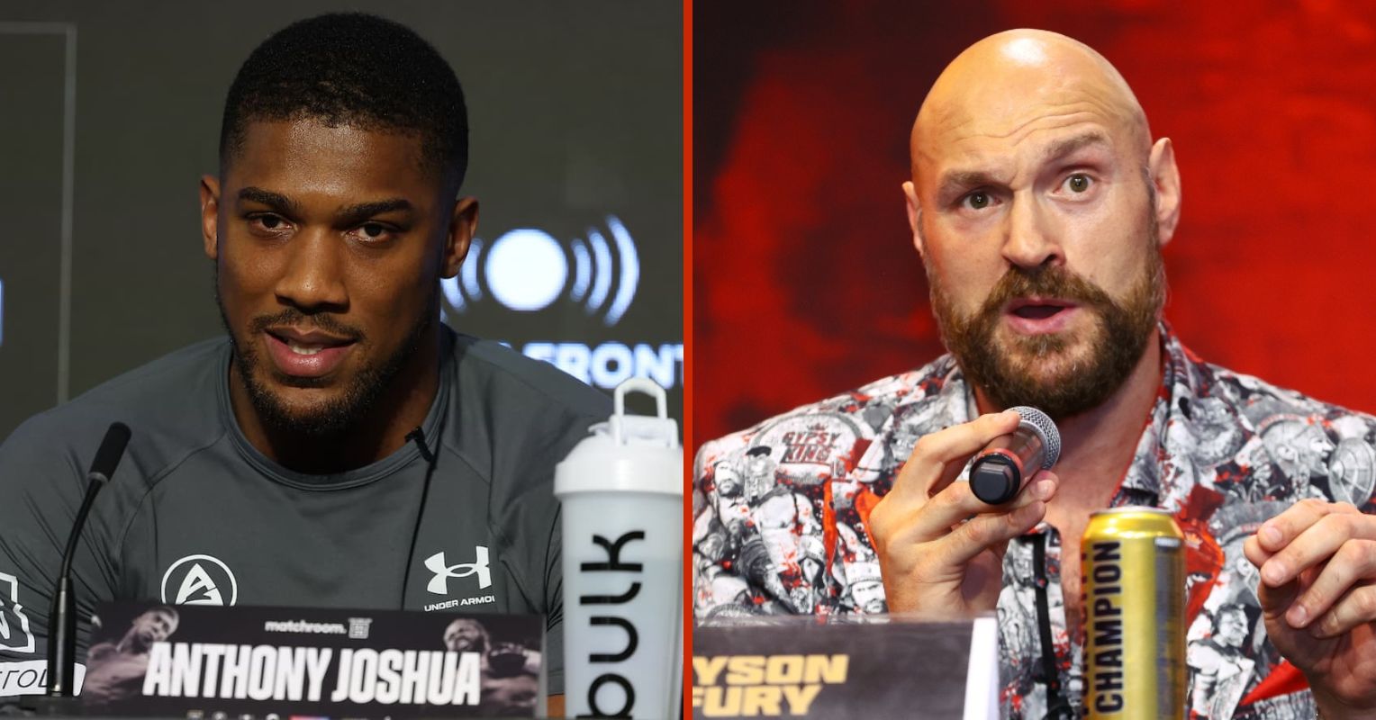 Anthony Joshua Taunts Tyson Fury: "So Many People Have Knocked Him Down"