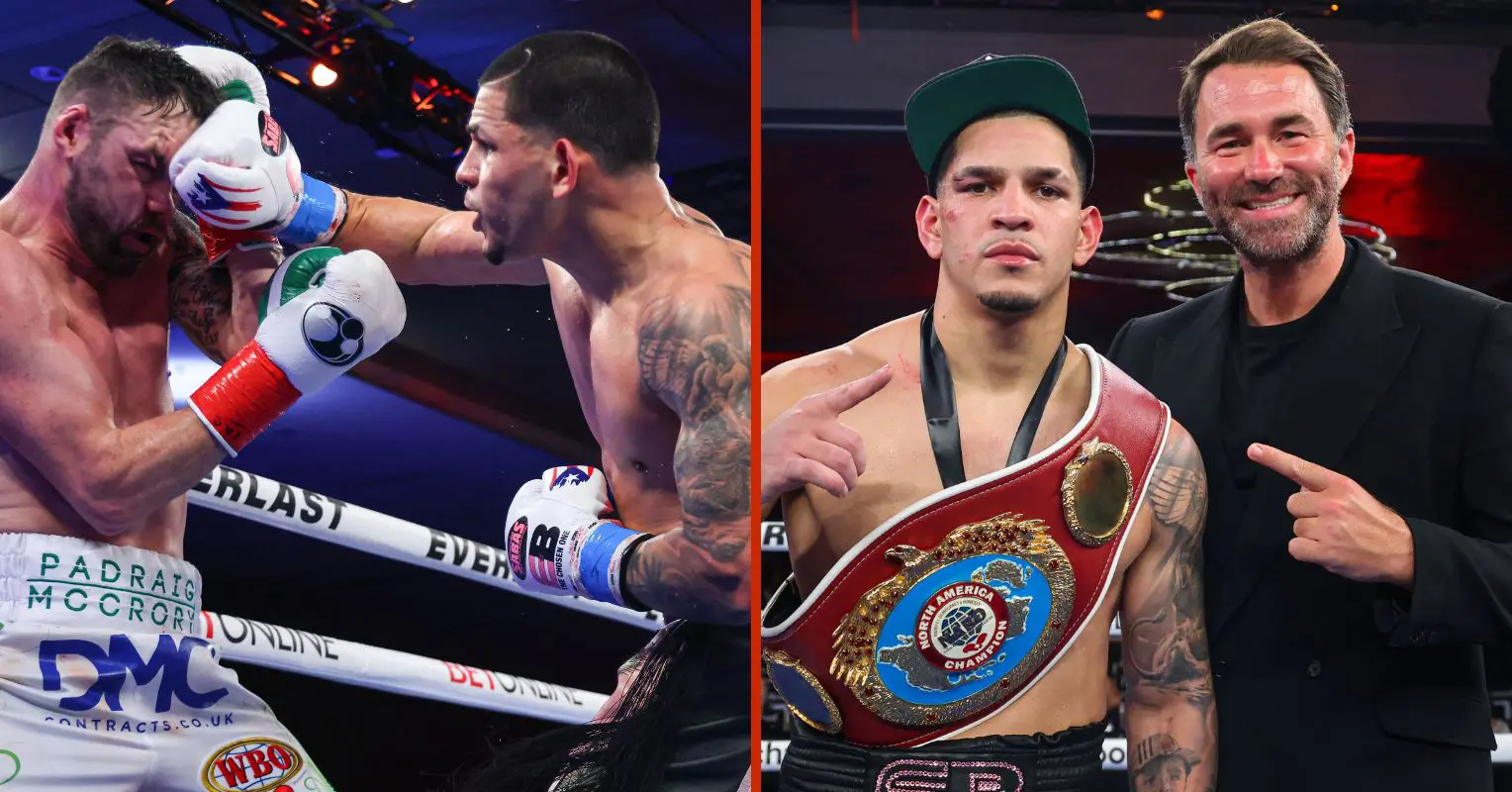 Edgar Berlanga Calls Out Canelo Alvarez After Stopping Padraig McCrory