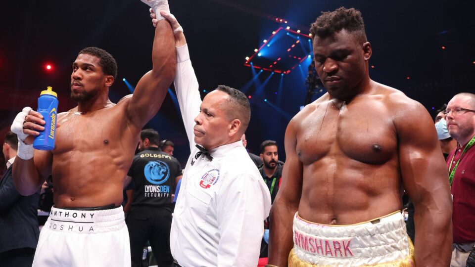 Francis Ngannou Reveals Bizarre Excuse For Anthony Joshua Knockout Loss