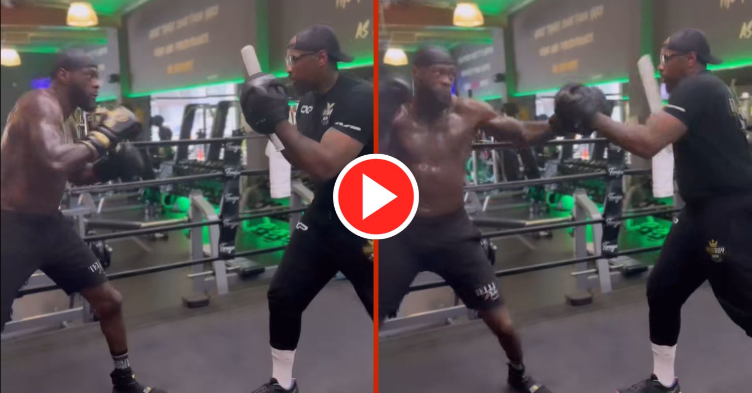 New Deontay Wilder Training Footage Drops Big Hint On Next Opponent