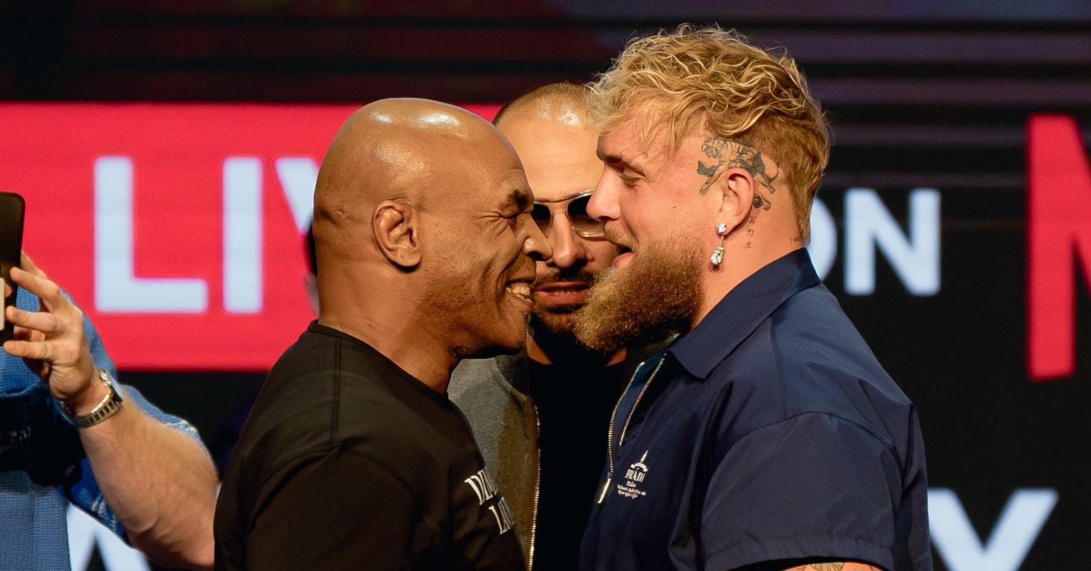 Mike Tyson Makes Shock Claim During Jake Paul Press Conference Mike Tyson Makes Shock Claim During Jake Paul Press Conference