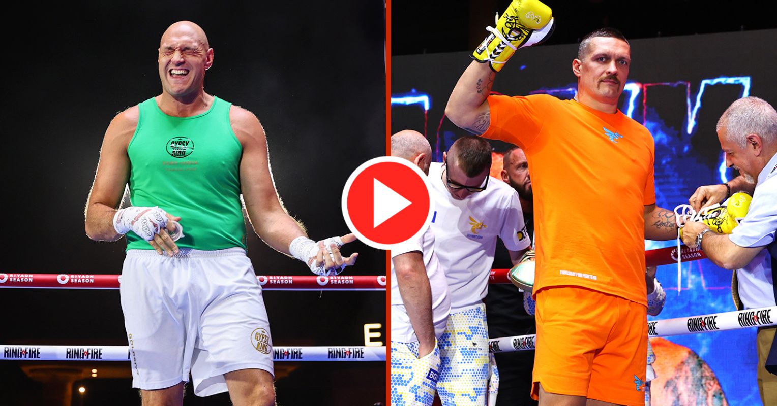 Oleksandr Usyk Slams Tyson Fury Training For Undisputed Fight