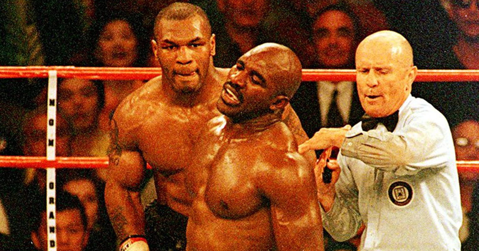 Mike Tyson responds to Evander Holyfield trilogy request Mike Tyson responds to Evander Holyfield trilogy request